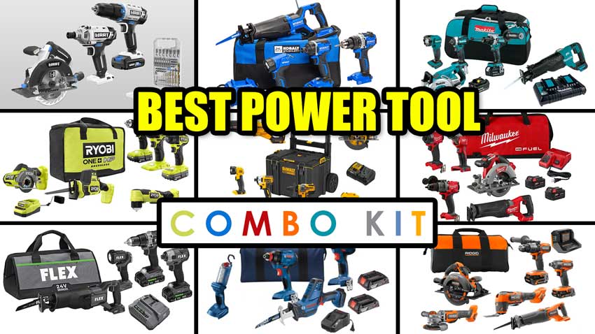 Power Tool Combo Kits – Professional and Cordless Tool Sets – Safinat ...